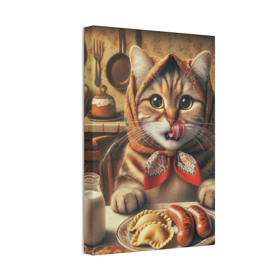 Babushka Cat, Polish Gifts and Art